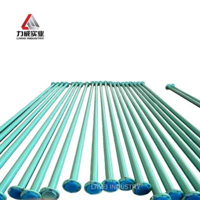 China Customized Rubber Lined Pipe Corrosion Resistant EPDM Nitrile Lining PN16 for sale