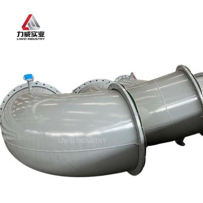 China Anti Aging Long Service Life Rubber Lined Pipe Wall Thickness 2-16mm Customizable for Harsh Environment Pipeline for sale