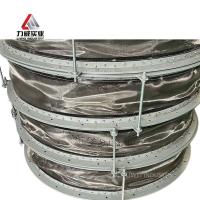 China Round Insulated Multi Layer Composite Non Metal Fabric Compensator Air Duct Expansion Joint for sale