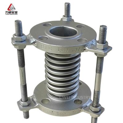 China 1/4 Inch Threaded Metal Ripple Compensator SS304 Bellows NPT BSP Connection For Instrument Piping for sale