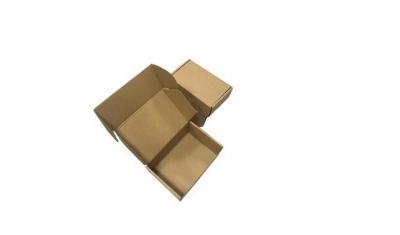 China Logo Printing Paper Corrugated Box , Corrugated Deliever Box Eco Friendly for sale