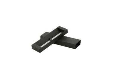 China SGS RoHS Approved Cardboard Packaging Box Black Custom Cardboard Boxes for sale