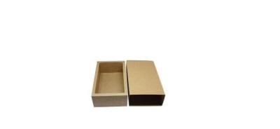 China Collapsible Kraft Paper Packaging Box Small Cardboard Boxes With Lids for sale