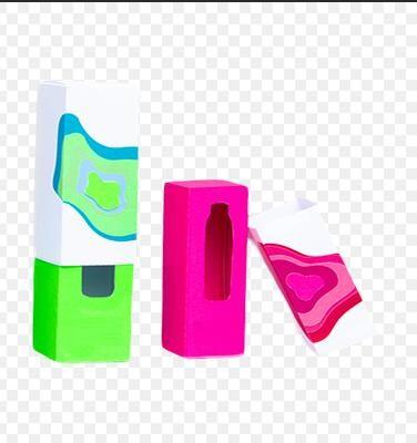 China Logo Printed Cardboard Cosmetic Packaging Cardboard Makeup Box For Mask for sale