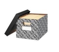 China Biodegradable Office Paper Box  Cardboard Magazine File Boxes Eco Friendly for sale