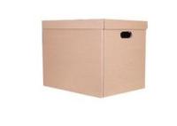 China Recyclable Office Paper Box  Corrugated Paper Office File Storage Banker Box for sale