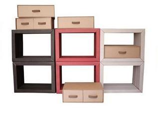 China Portable Paper Folding Furniture Offset printing Eco Friendly For Bedroom for sale