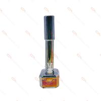 China HBS Electroplated Hammer Glass Bong 36cm 14.6 Inches Mixed Color Smoking Water Pipe for sale