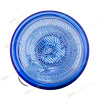 China Sandblasted Glass Bong 15 Inches Height 14mm Joint Beaker Water Pipe for Smoking for sale