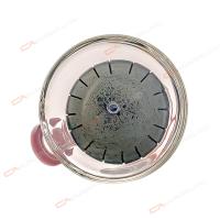 China 31cm Smoking Glass Bong Inner Sandblasted Triangle Inner Layer HBS Materials for sale
