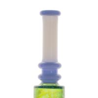 China Double Layers Smoking Glass Bong Pipe 8.3 Inches Multiple Honeycomb Totem for sale