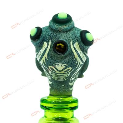 China 12 Inches Hbs Herb Glass Bong Stone Like Texture Effect for sale