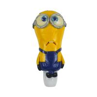 China 125mm Glass Hand Pipe 3D Weird Monster Design Spoon Pipe 20mm Bowl for sale