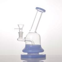 China Glass Dab Rig 8 Inches Christmas Bell Shape Dab Rig for sale