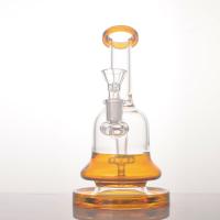 China Glass Dab Rig 8 Inches Christmas Bell Shape Dab Rig for sale