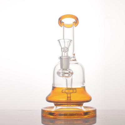 China Glass Dab Rig 8 Inches Christmas Bell Shape Dab Rig for sale