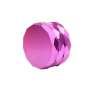 China 63mm 4 Layer Aluminum Herb Grinder with Sharp Teeth Custom Logo Available for sale
