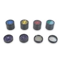 China Herb Grinder Gifts Infinity Personalized Spice Durable 50mm Free Engraving for sale