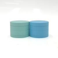 China Glow in the Dark 4 Layer Zinc Alloy Herb Grinder 55mm with Kief Catcher and Scraper for sale