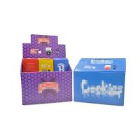 China Electric Herb Grinder 50x70mm Plastic Automatic Press Button Cutting Custom Logo for sale