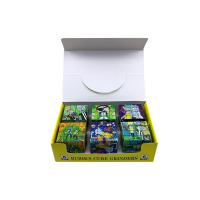 China 95mm 4 Pieces Metal Herb Grinder Rubix Cube Stealthy Novelty for sale