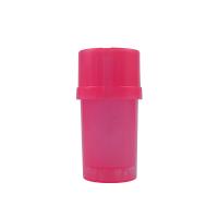 China 90mm Plastic Weed Grinder 3 Layers Smoking Tobacco Grinder with Stash Jar 47x89mm for sale