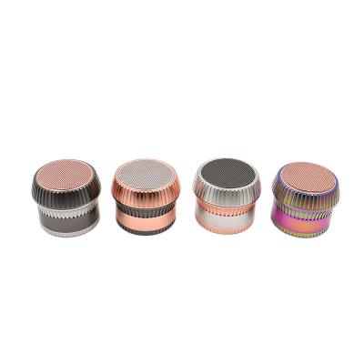 China 63mm 4 Layer Zinc Alloy Mushroom Herb Grinder Smoking Accessories with Magnet for sale
