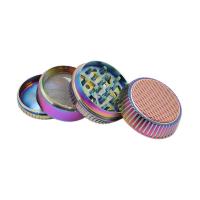 China 63mm 4 Layer Zinc Alloy Mushroom Herb Grinder Smoking Accessories with Magnet for sale