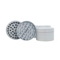 China 50mm Zinc Alloy 4 Layer Herb Grinder with Kief Catcher 106g for sale