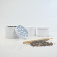China 50mm Zinc Alloy 4 Layer Herb Grinder with Kief Catcher 106g for sale