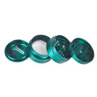 China OEM 60mm Minimalist Tobacco Herb Grinder For Soft Shell Herbs for sale