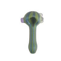 China Fumed Smoking Spoon Pipe Tobacco Hand Spoon Pipe Multi Knockers for sale