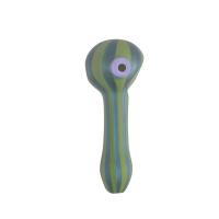 China Fumed Smoking Spoon Pipe Tobacco Hand Spoon Pipe Multi Knockers for sale