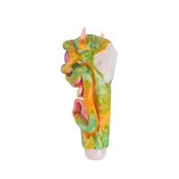 China Scary Horned Monster Glass Hand Pipe 5.5 Inch OEM ODM Custom Logo Smoking Pipe for sale