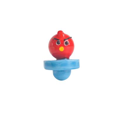China Novelty Angry Birds Air Control Glass Carb Caps Customized for sale