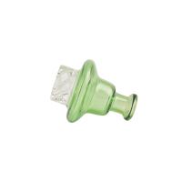 China Muli Directional 37mm Airflow Carb Cap Transparent Green for sale