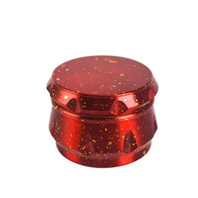 China Zinc Alloy 4 Piece Herb Grinder 40mm with Mini Cleaning Brush Custom Logo for sale