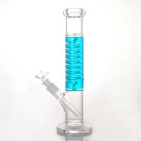 China Freezable Glycerin Coil Borosilicate Weed Herb Bong 13
