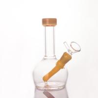 China 6 Inch Glass Beaker Bong Jade Color 4mm Thickness 14mm Female Joint Smoking Water Pipe for sale