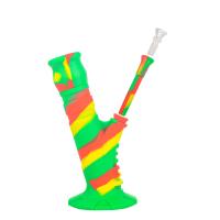 China 9 Inches Silicone Water Pipe for sale