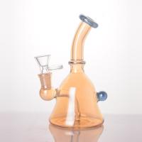 China Electroplated Glass Dab Rig 6.5 Inch Snout Pig Percolator 14mm Female Joint for sale