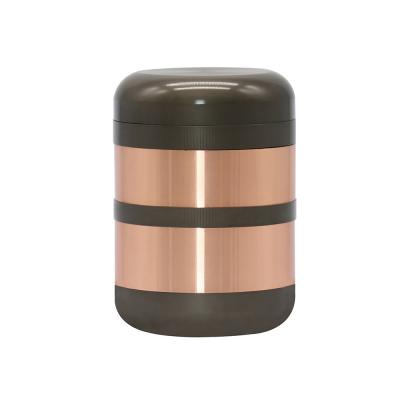 China 63mm 6 Layer Zinc Alloy Tobacco Grinder with Storage and Neodymium Magnet for sale
