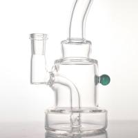China 3 Layers Multi Hole Percolator Glass Dab Rig 6.5