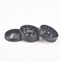 China Color Printing Plastic Tobacco Weed Grinder 60mm 3 Layer for sale