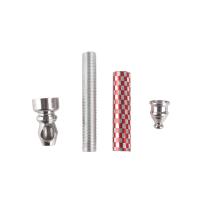 China 71cm length Portable Small Metal Hand Pipe Removable For 4 Pieces for sale
