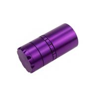 China Minimalist Metal Herb Grinder 50mm 5 Layer Tall Storage Space for sale