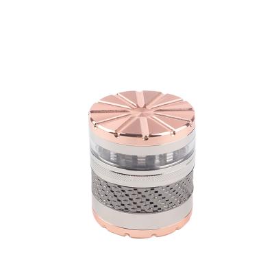 China 63*70mm Small Herb Griner Smoking Cigarette Accessories With Magnetic Top for sale