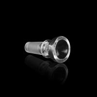 China 14mm Round Glass Bong Bowl Slide Male Joint Clear Transparent 14mm Male Joint for sale