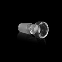 China 18.8mm Male Clear Glass Bong Bowl Piece Heat Safe OEM Custom for sale