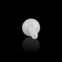 China White Jade Glass Bong Bowl 10mm Male Joint Thick Durable Custom Logo for sale